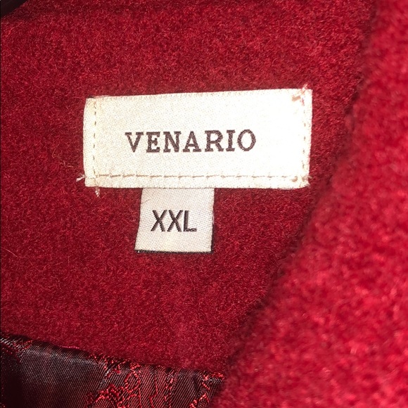 Venario | Jackets & Coats | Nwt Crimson Coat | Poshmark